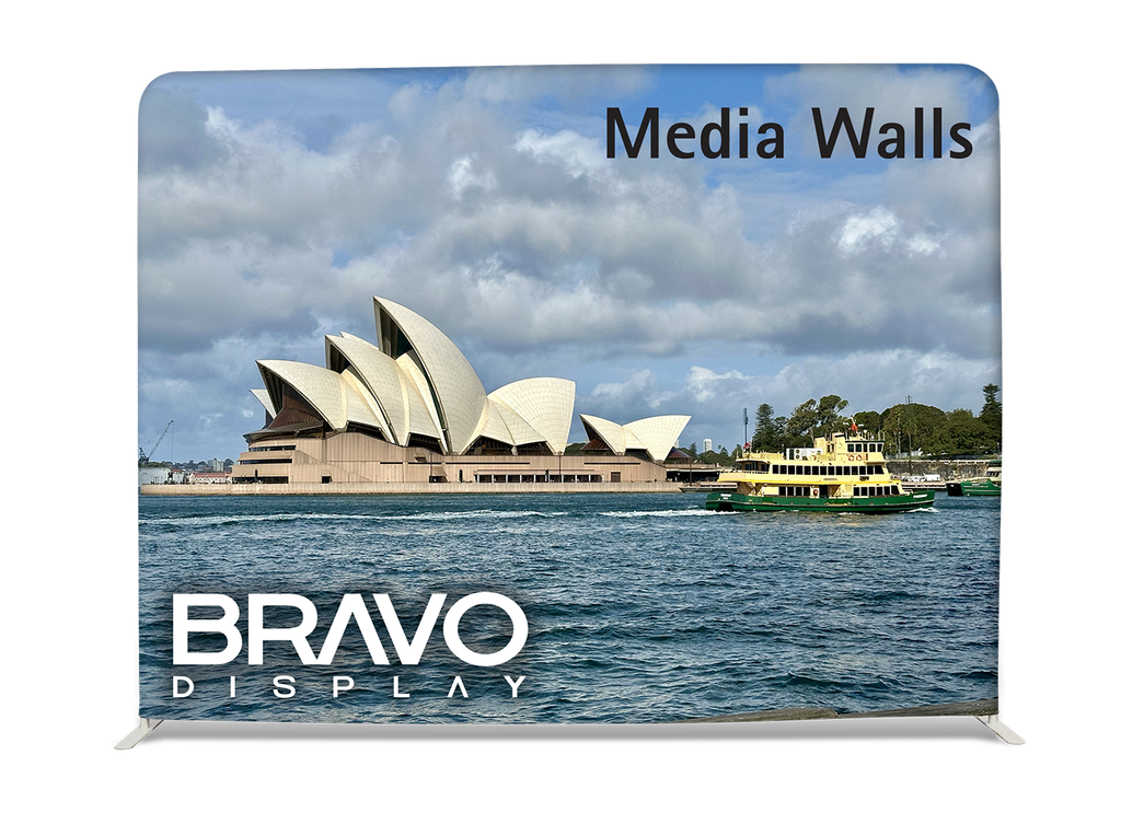 Ezytube 8ft - Double Sided | Bravo Display Australia