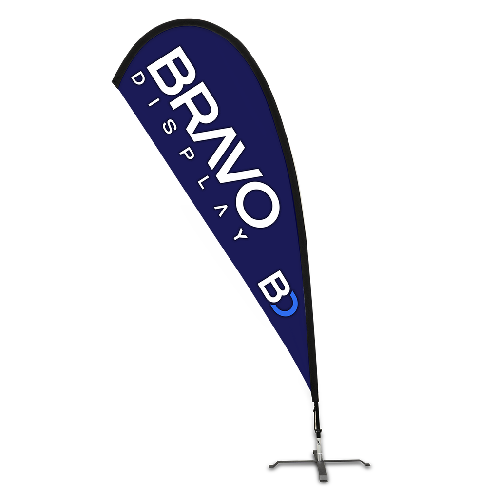 Teardrop Large - Double Sided | Bravo Display Australia